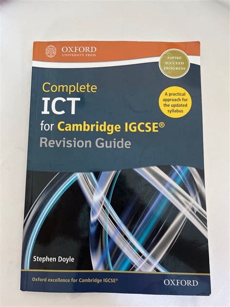 ICT Cambridge IGCSE Revision Guide Hobbies Toys Books Magazines