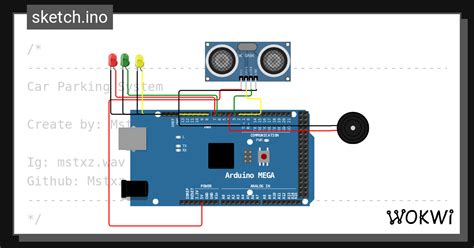 Car Parking System Copy Wokwi ESP STM Arduino Simulator
