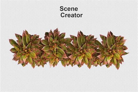 Premium Psd Various Types Of Grass 3d Rendering