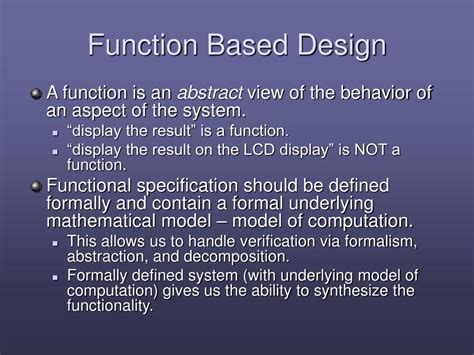 Ppt System Level Design Orthogonalization Of Concerns And Platform Based Design Powerpoint