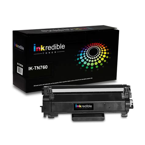 Brother Tn Compatible Black Toner Cartridge High Yield Pack Inkredible Toner