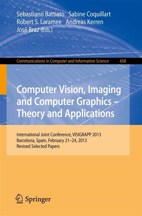 computer vision imaging and computer graphics theory and applications