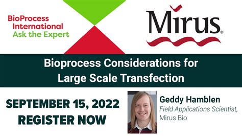 BioProcess Intl On Twitter Please Join Us For A BPIAskTheExpert On