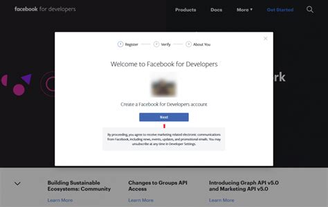 How To Register For Facebook Developer Axent Media