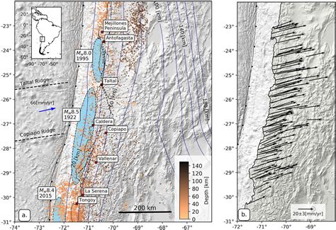 Modelo Actualizado De La Subducción Chilena Advierte Alta Acumulación De Energía Sísmica Frente