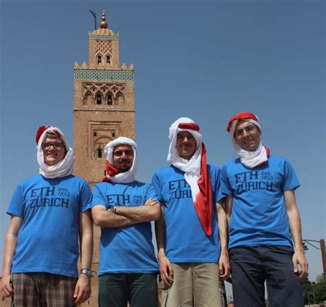 Report Acm Icpc World Finals In Marrakesh Icpc Eth Zurich