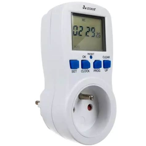 PRESA ELETTRICA SCHUKO TEMPORIZZATA TIMER SETTIMANALE ORE PROGRAMMABILE