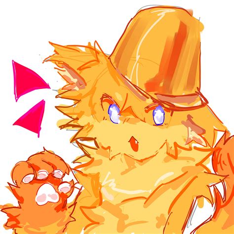 Catte Kaiju Paradise In 2025 Furry Art Kaiju Cute Drawings