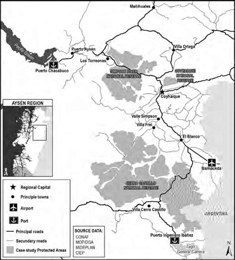 The Protected Areas And Territorial Context Of The Study Area