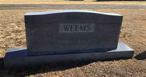 James W Weems 1904 1983 Find A Grave äreminne