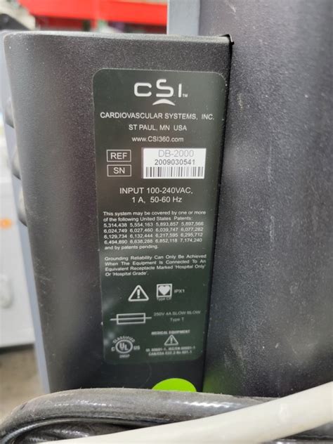 Csi Diamondback 360 Db 2000 Orbital Atherectomy System For Sale