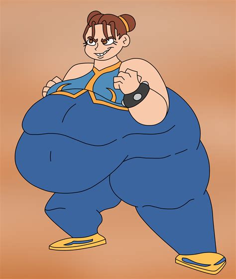 Art Trade Fat Chun Li By Tubbybuddy On Deviantart