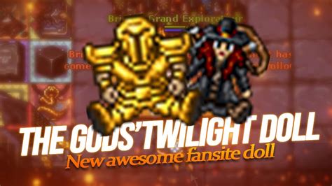 The New Awesome Tibia Doll 🙀 Surviving With 1 Hp Looting 300kk Bis