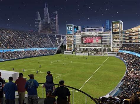 Soldier Field Dome Renderings Impress Inspire Online Mockery Anyway