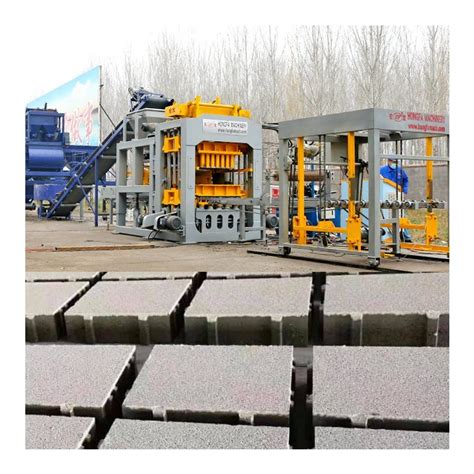 Hf Qt Concrete Holland Brick Hollow Block Making Machine Paver Machinery Price Paving
