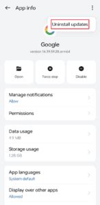 2 Ways To Roll Back To An Older Version Of An App On Android TechCult