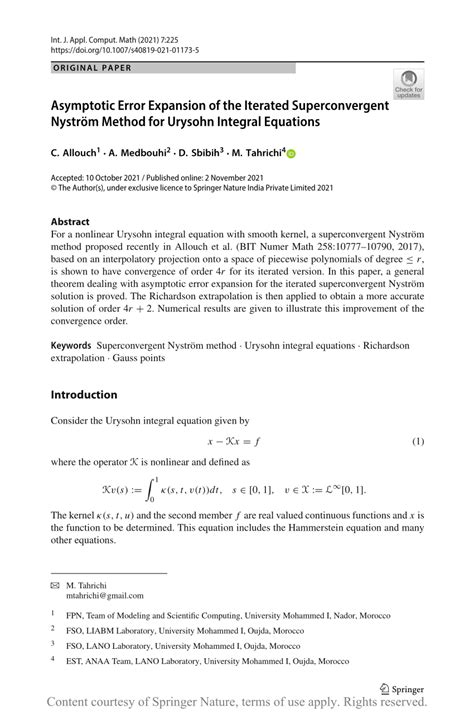 Asymptotic Error Expansion Of The Iterated Superconvergent Nyström Method For Urysohn Integral