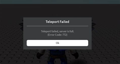 772 teleport errors on reserved server teleports engine bugs