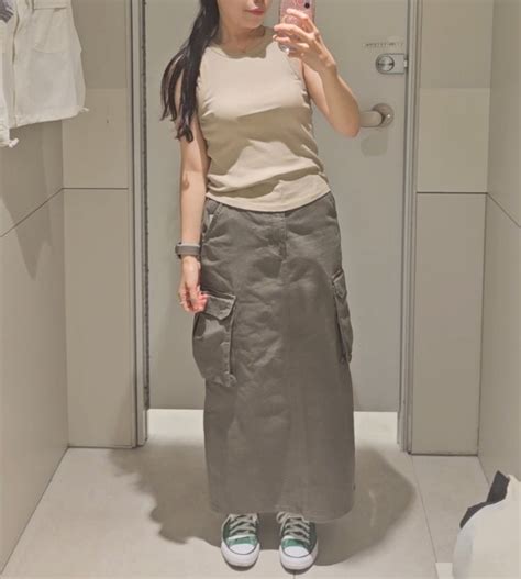 159cm 에잇세컨즈 여름슈퍼세일 세일상품 입어보기카고스커트 나시 스트링반팔가디건 반팔점퍼 버뮤다팬츠 네이버 블로그