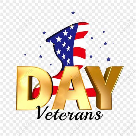 참전 용사 및 미국 국기 요소 축제 일러스트 군사 일러스트 깃발 일러스트 Png 일러스트 무료 다운로드 Lovepik