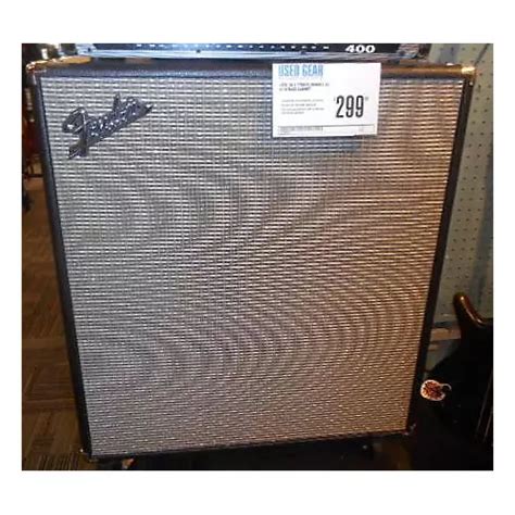 Used Fender 2014 Rumble V3 4x10 Bass Cabinet Guitar Center