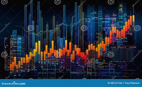 The Evolution Of Stock Charts Stock Illustration Illustration Of Levels Exponential 282167166
