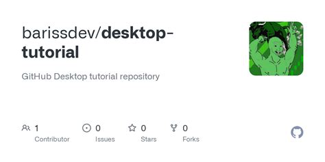 Github Barissdevdesktop Tutorial Github Desktop Tutorial Repository