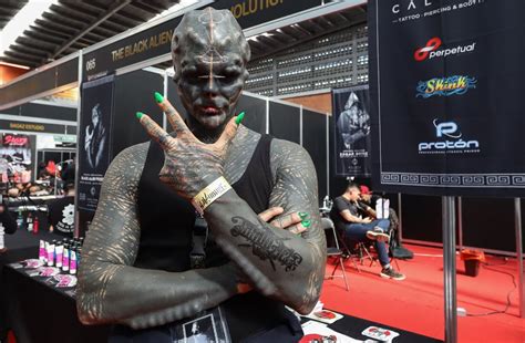 Anthony Loffredo After Having Some Fingers And His Ears Removed The Black Alien Abandons His