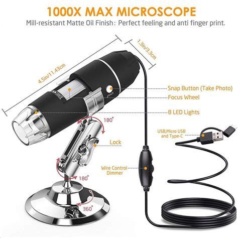 Three In One High Definition Digital Microscope In Grandado