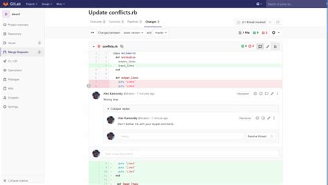 Gitlab으로 코드리뷰 더 잘하는 방법 Infograb Devops 전문 기술 기업 인포그랩 Gitlab기반