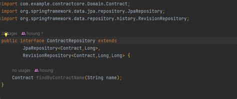 Spring Spring Data Envers