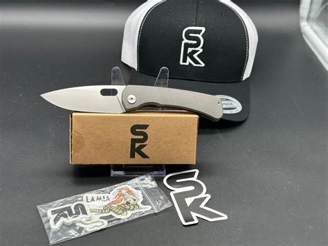 Spk Lamia Gen 4 3 5 Elmax Super Clean Milled Titanium Handle