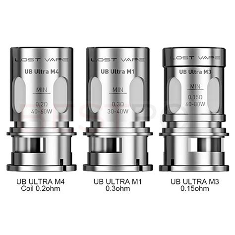 Grzałka UB Ultra V Lost Vape Centaurus Q ohm