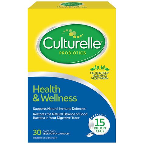 Culturelle Probiotic Supplement Capsules Walgreens