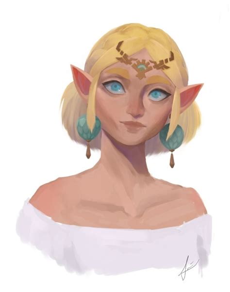 Artstation Zelda Fanart