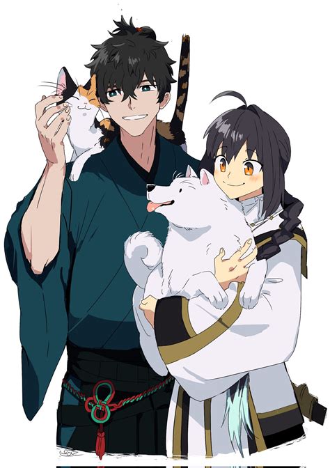 Yamato Takeru And Miyamoto Iori Fate And 1 More Drawn By Pirohi
