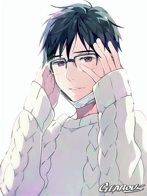 Katsuki Yuuri Yuri On Ice Drawn By Gearous Danbooru