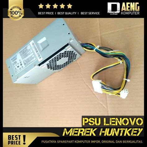 Jual PSU Power Supply Power Suplay Pc Lenovo Mini 14 Pin Merk Huntkey 180 Watt Original Murah
