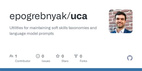 GitHub Epogrebnyak Uca Utilities For Maintaining Soft Skills