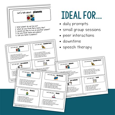 Visual Conversation Starters With Visual Choices The Autism Helper