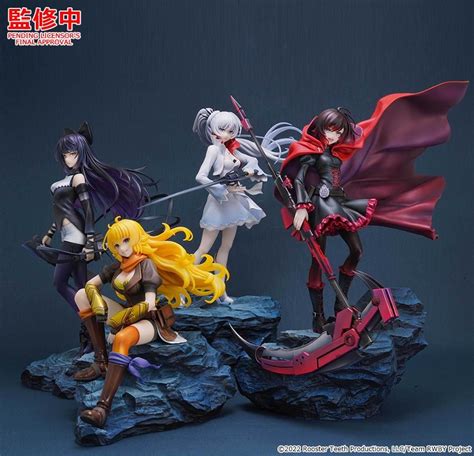 Ruby Rose Weiss Schnee Blake Belladonna And Yang Xiaolong 16 Scale