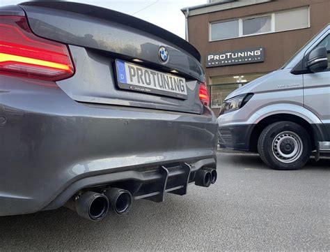 For M2 F87 Motorsport Gtr Gt3 Diffuser Exclusive And Aggressive Look