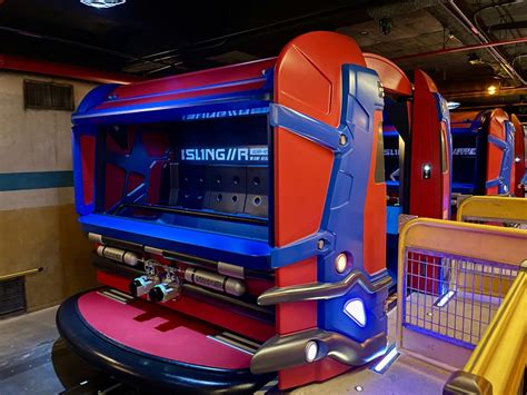 Web Slingers A Spider Man Adventure Attraction Review Park Savers