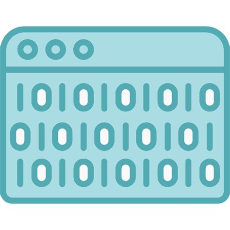 Binary Code Free Security Icons