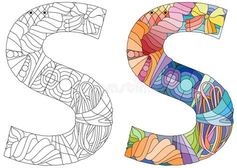 Alphabet Laser Cut Template Stock Illustrations 589 Alphabet Laser