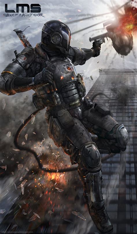 Sci Fi Bounty Hunter