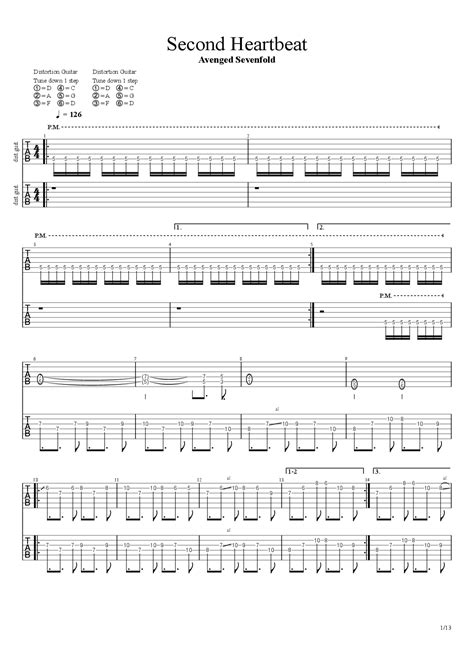 Avenged Sevenfold Guitar Chords