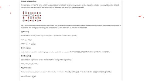 Answer All Questions A Missing Ion In The A Bionic Chegg Com