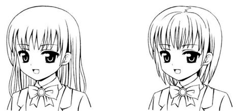 美少女漫画入门 直发的画法 哔哩哔哩