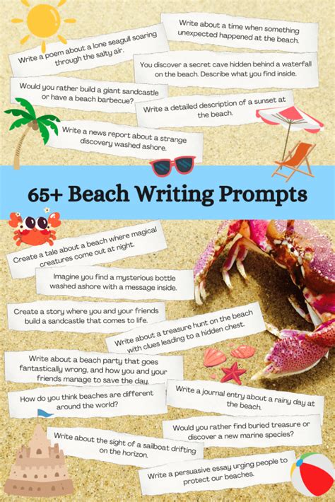 Descriptive Writing Examples Beach